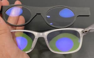 Why Do My Glasses Have a Green or Blue Reflection?